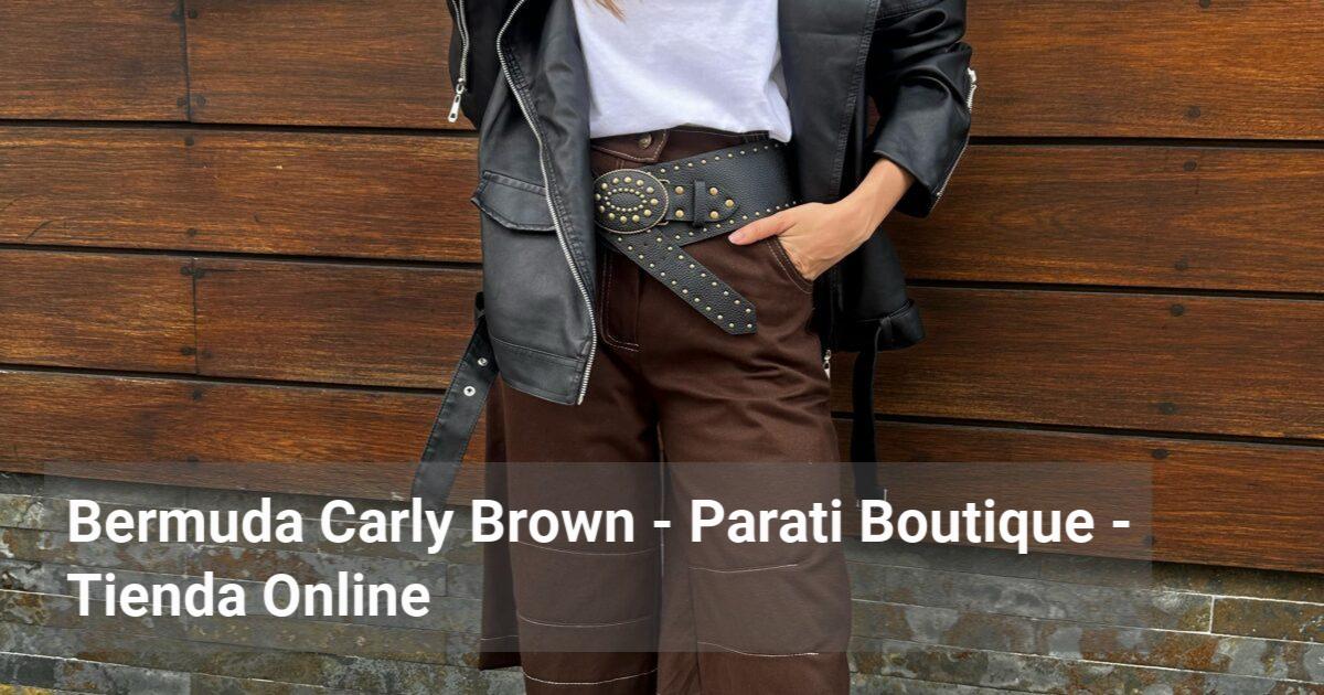 Bermuda Carly Brown - Parati Boutique - Tienda Online
